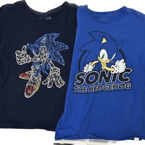 Sonic The Hedgehog | Shirts & Tops | Sonic The Hedgehog Tees Set Of 2 ...